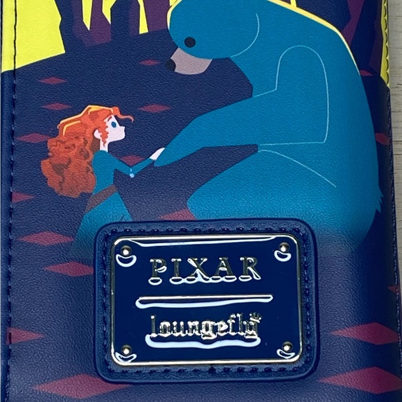 Disney | Accessories | Loungefly Wallet Disney Pixar Brave Princess ...